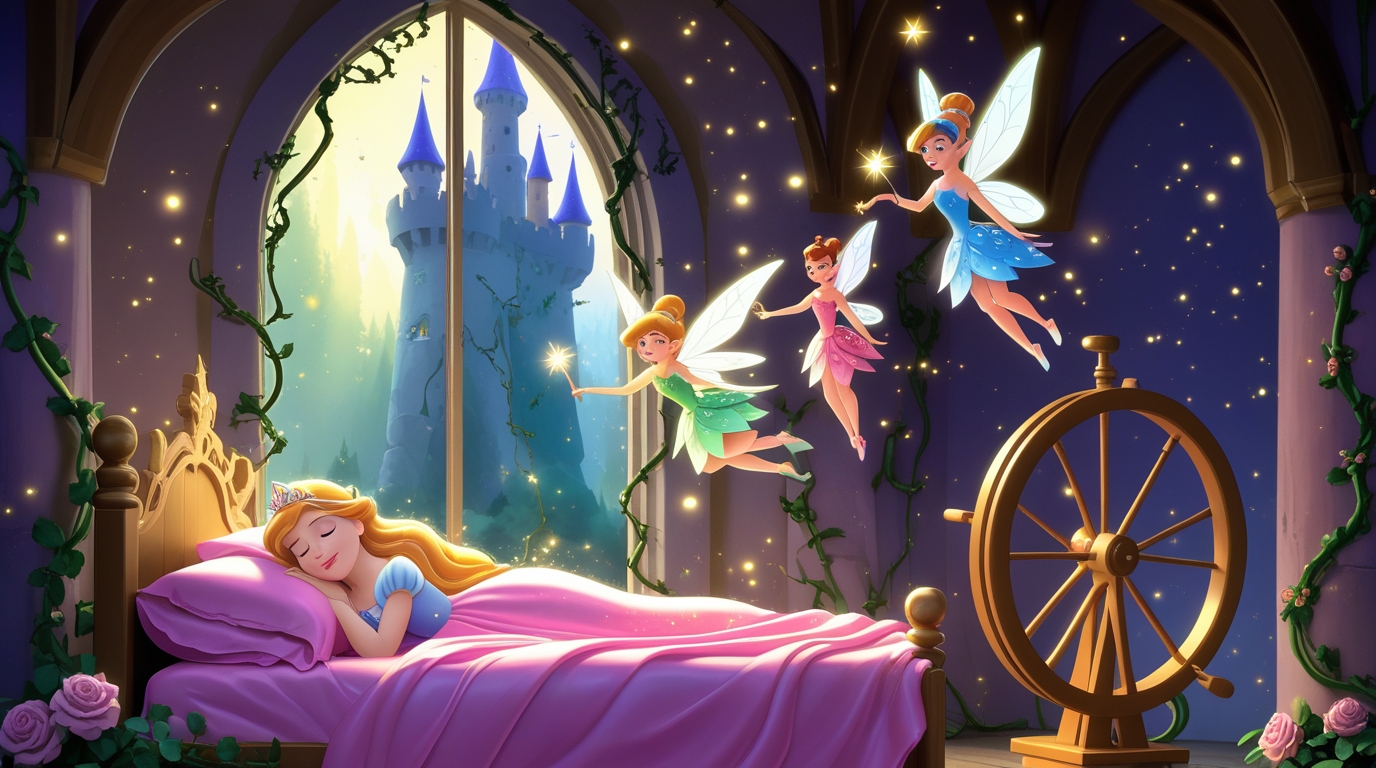Sleeping Beauty Bedtime Story A Magical Grimms Fairy Tale