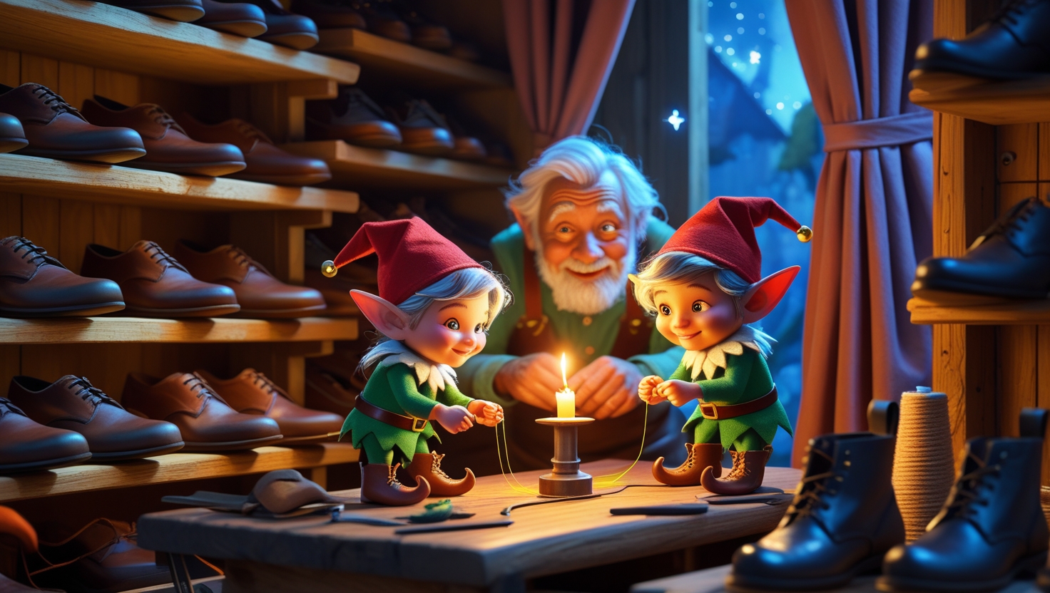 The Elves and the Shoemaker short moral story
